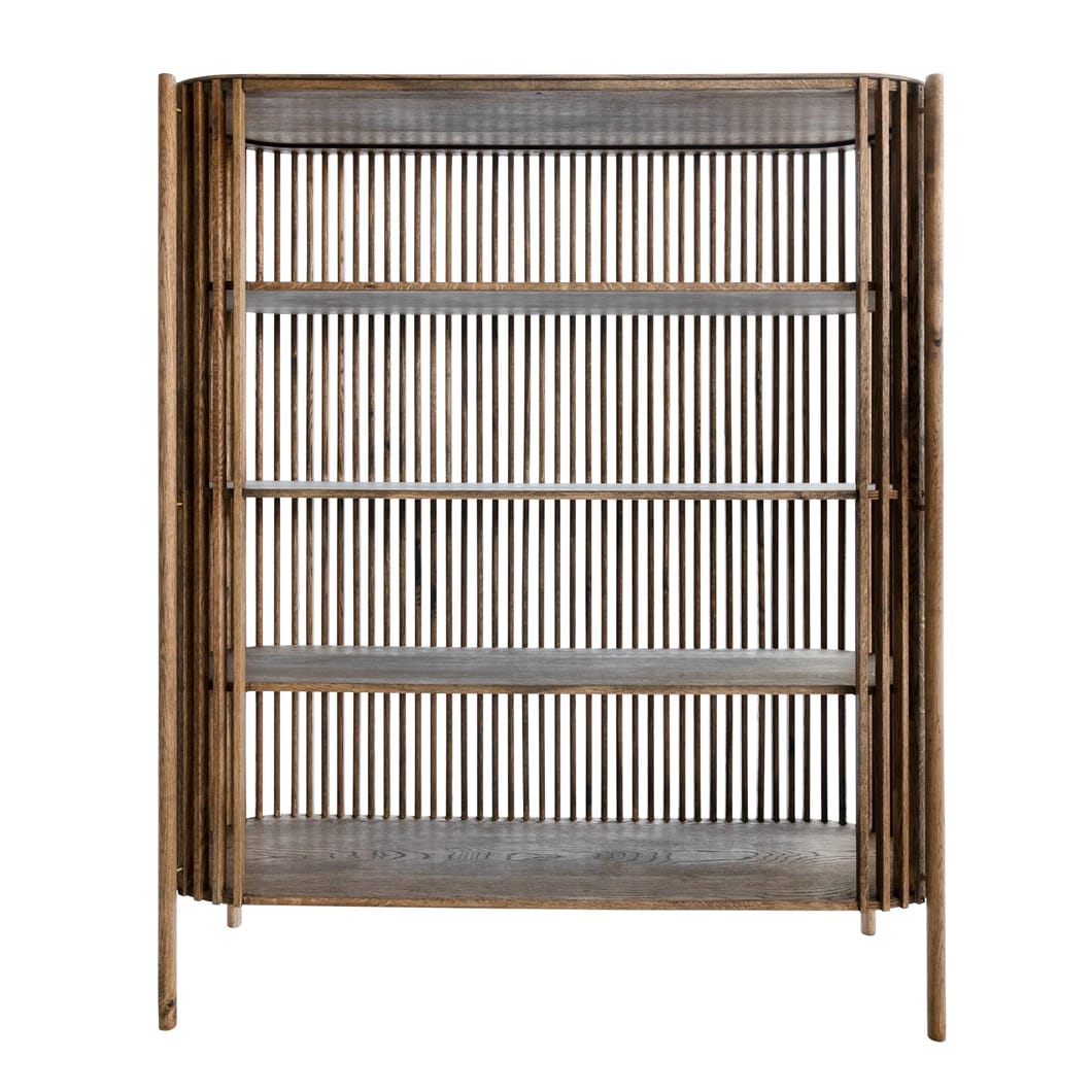 Linea Oak Shelf Cabinet - Zen Space
